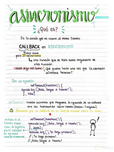 Cómo funciona el asincronismo en JavaScript